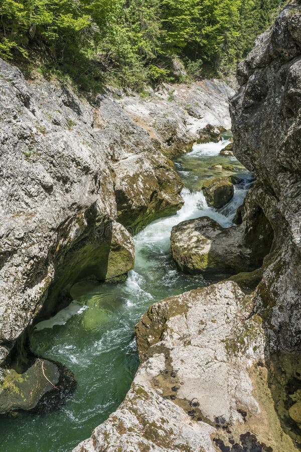 Cascading mountain stream stock image. Image of natural - 41478795