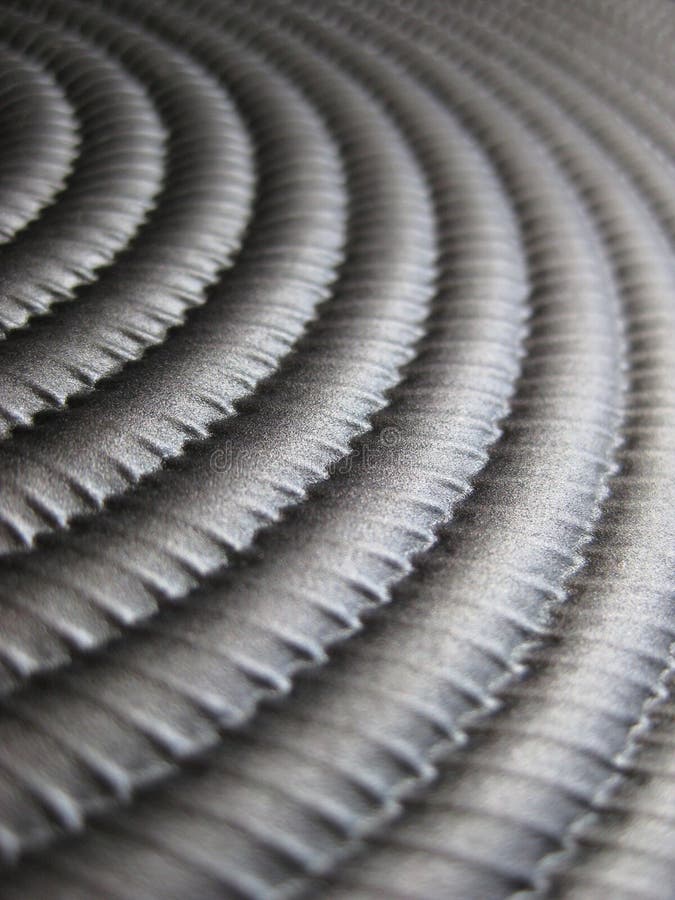 Cascading Ridged Metal Texture Stock Image - Image of metal, pulse ...