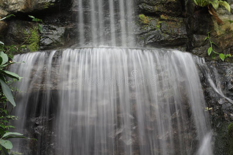 Cascading water fall stock image. Image of fall, flow - 35839689
