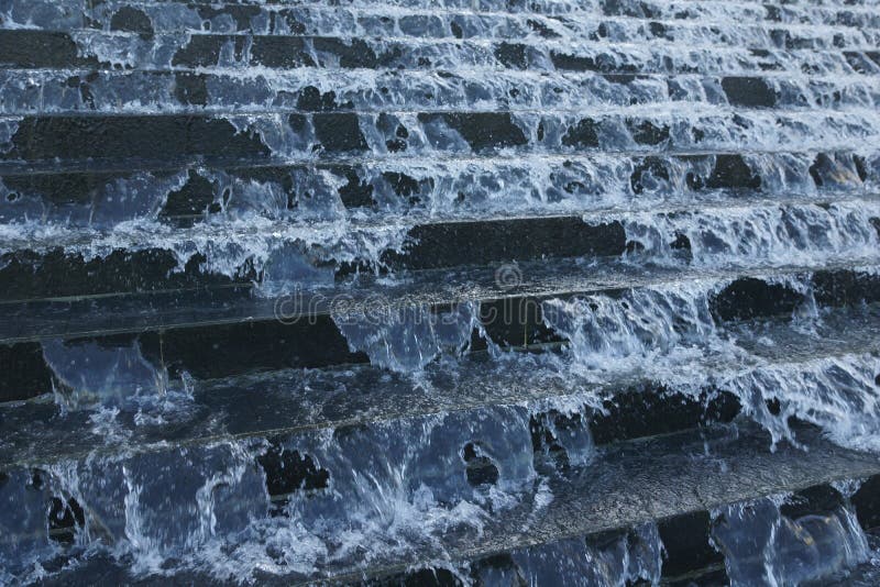 Cascading water stock image. Image of relaxing, cascading - 56217591