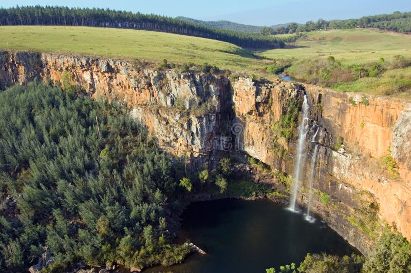 Waterfall Landscape stock photo. Image of africa, river - 9531824