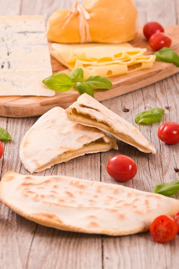 Cascione Italian Flatbread. Stock Image - Image of dish, healthy: 111382383