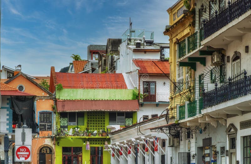 Casco Antiguo De Casco Antiguo De Panama Imagen de archivo editorial ...