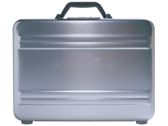 Case stock photo. Image of secure, suitcase, silver, isolated - 12604496
