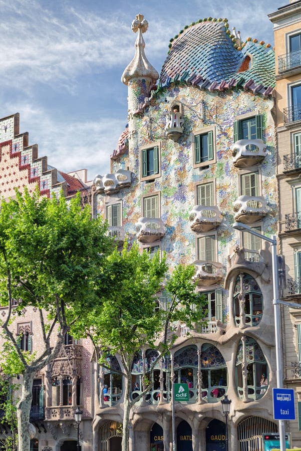 Case Batllo a Barcellona, Spagna Fotografia Editoriale - Immagine di ...