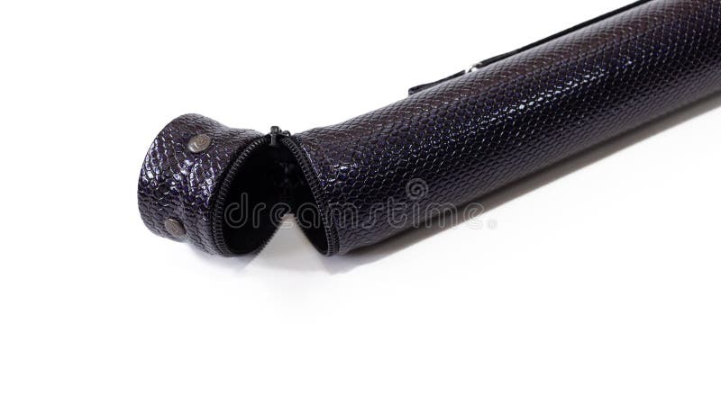 Case for Billiard Cue. Billiard Tube Stock Photo - Image of recreation ...