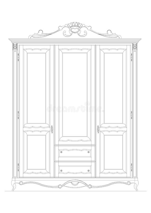 Case blueprint stock illustration. Illustration of drawing - 17388773