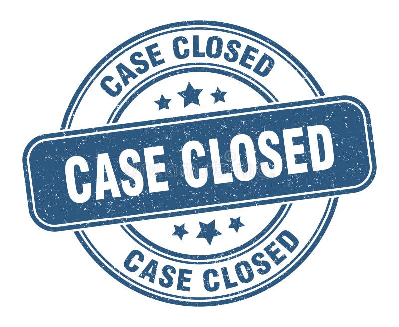 Case Closed Stamp Stock Illustrations – 383 Case Closed Stamp Stock ...