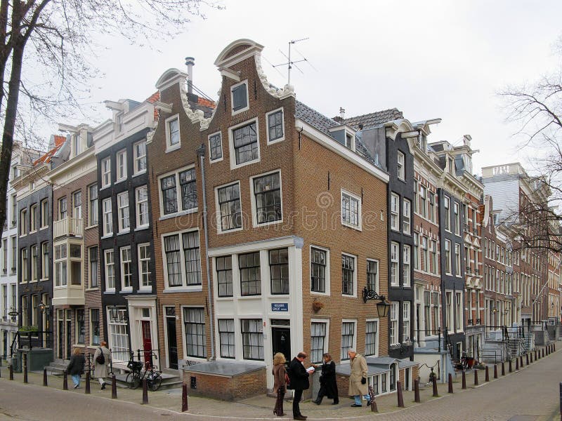 Case Di Amsterdam E Negozi 0949 Immagine Stock Editoriale - Immagine di ...