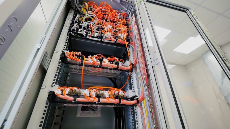 Case with Different Connecting Cables in Brightly Lit Room Stock Video ...