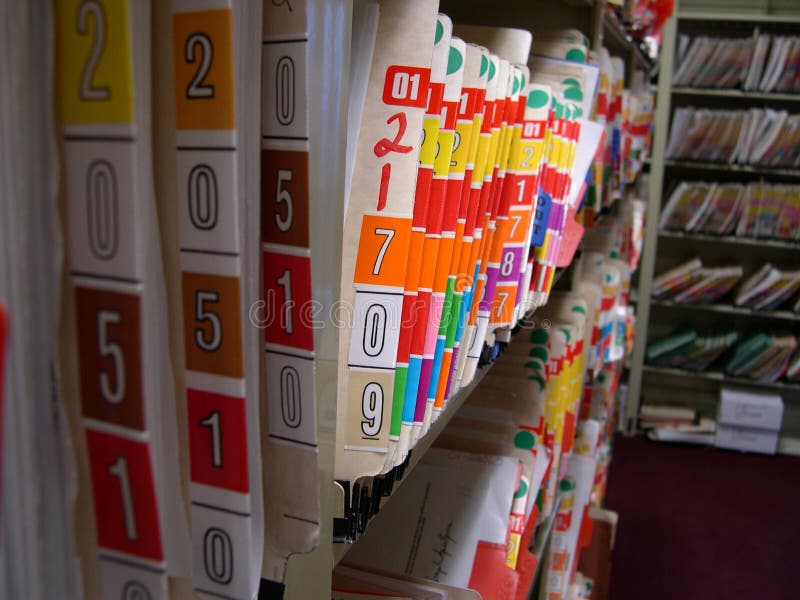 Case Files stock photo. Image of records, filing, office - 48944