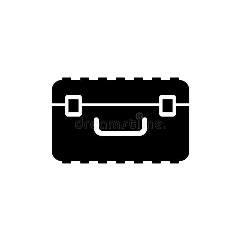 Case Flat Vector Icon stock vector. Illustration of classic - 113031351