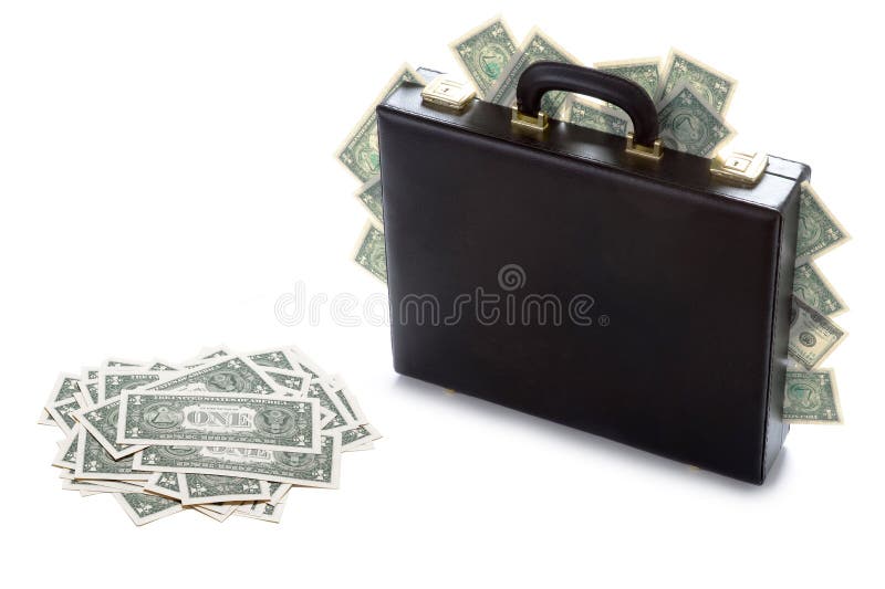 Case full of money stock photo. Image of cash, currency - 27827844