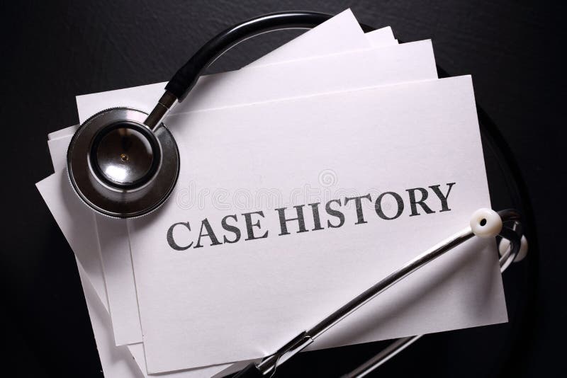 Case History and Stethoscope Stock Image - Image of equipment, hospital ...