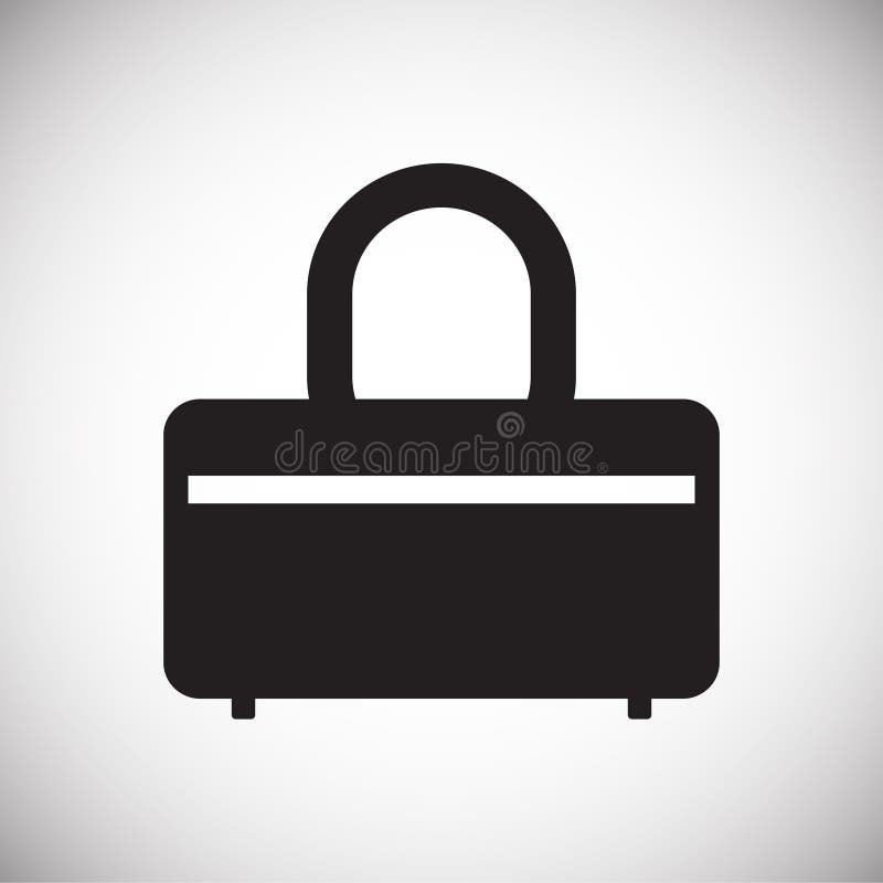 Case Icon on Background for Graphic and Web Design. Simple Vector Sign ...