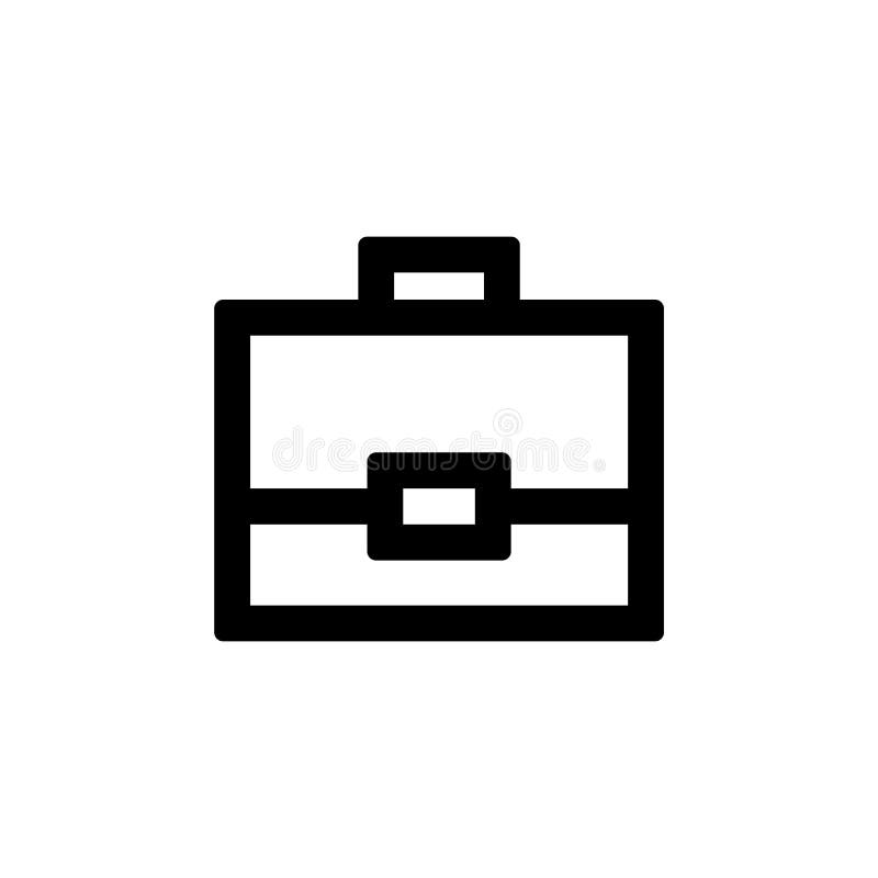 Case Icon for Simple Flat Style Ui Design Stock Vector - Illustration ...