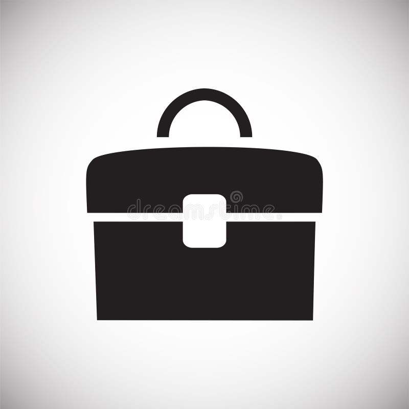 Case Icon on White Background for Graphic and Web Design, Modern Simple ...