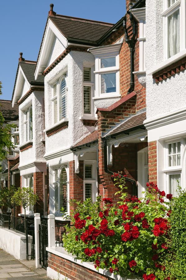Case Inglesi immagine stock. Immagine di inghilterra - 15961831