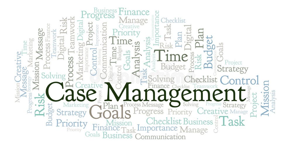 Case Management Word Cloud Stock Illustrations – 77 Case Management ...