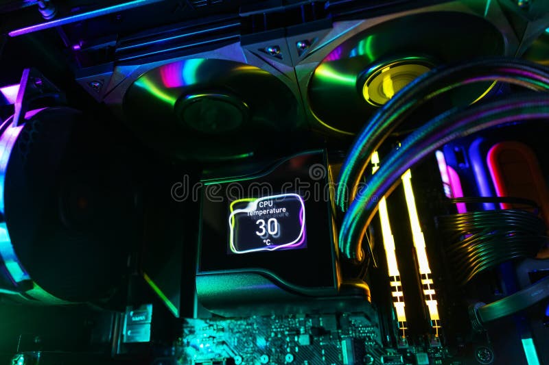 Case Mod Concept Cpu Liquid Cooling System Motherboard Led Kit Rgb Fan ...