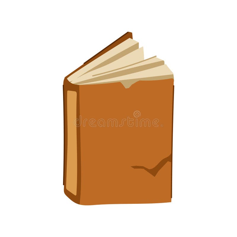 Case Old Book Cartoon Vector Illustration Stock Vector - Illustration ...