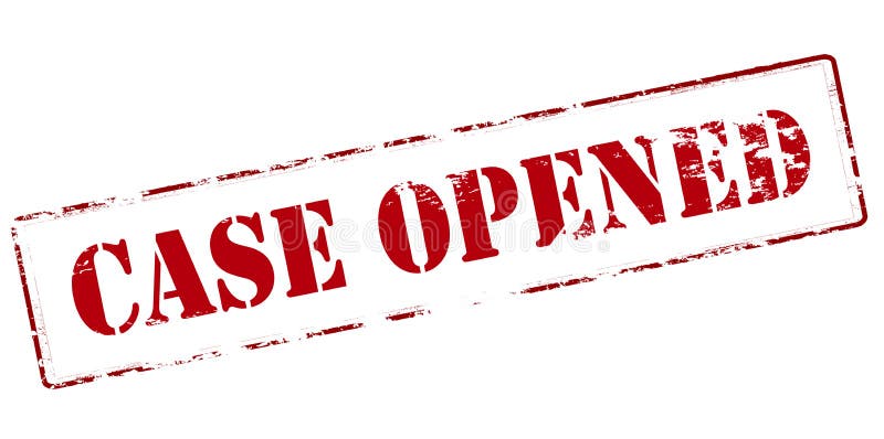 Case opened stock vector. Illustration of open, symbol - 82296185