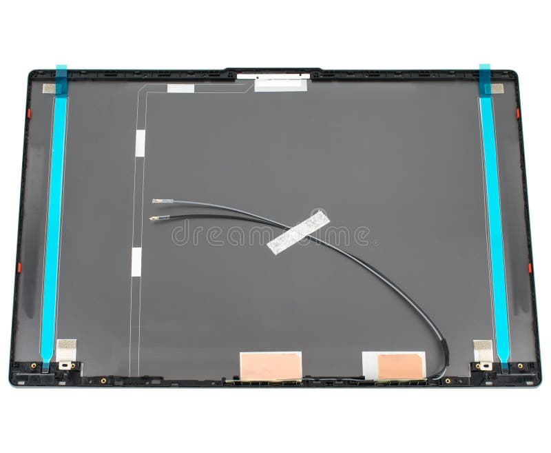 Case Parts for a Laptop, a Spare Part for a Computer, on a White ...