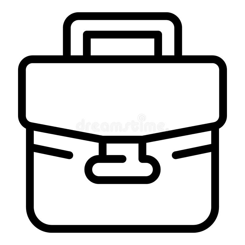 Case Relationship Icon, Outline Style Stock Vector - Illustration of ...