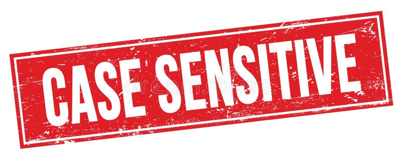 Case Sensitive Stock Illustrations – 66 Case Sensitive Stock ...