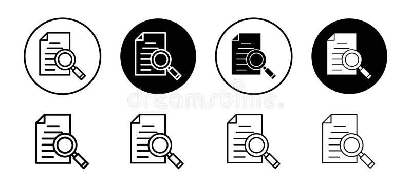 Case studies icon stock vector. Illustration of research - 325542492
