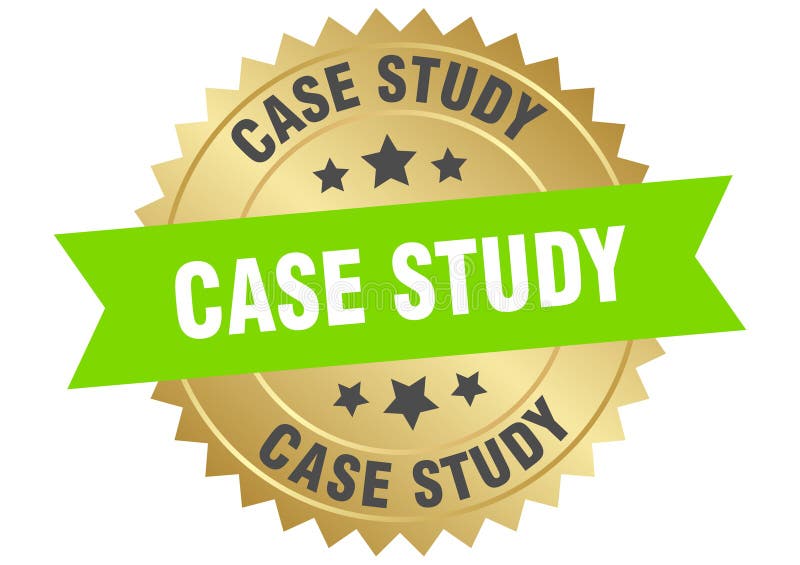 Case Study Orange Speech Bubble Stock Vector - Illustration of badge ...