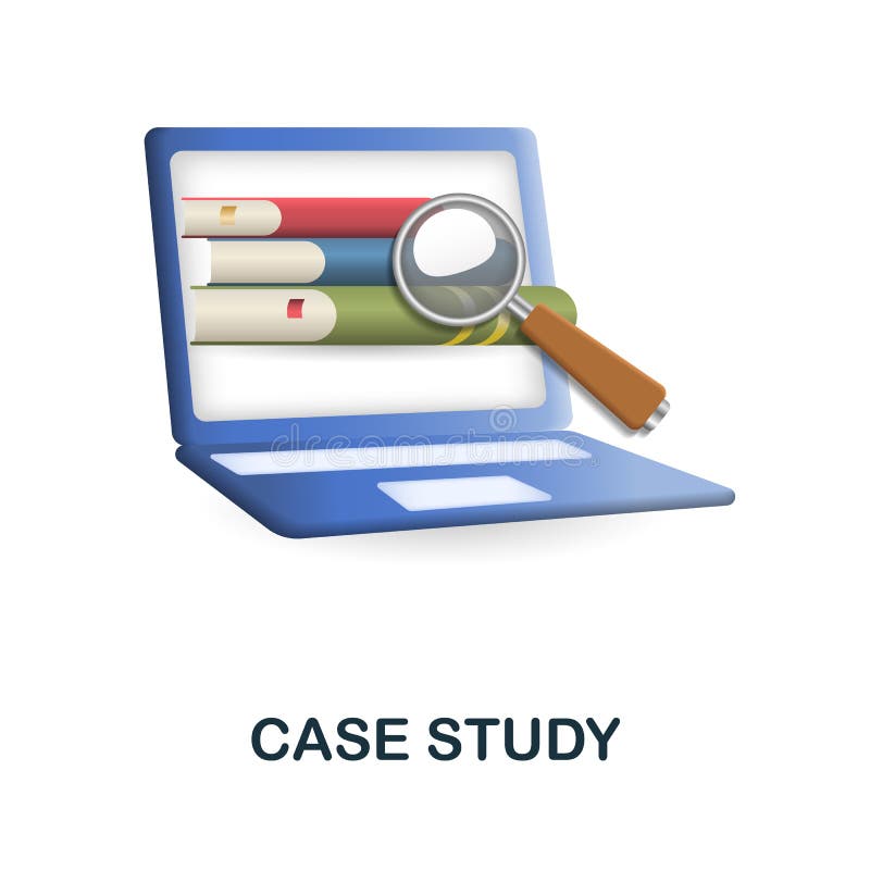 Case Study Icon. Monochrome Simple Web Development Icon for Templates ...