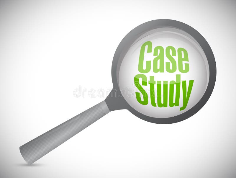 Case Study Studies Icon Flat Laptop Magnifier Stock Vector ...