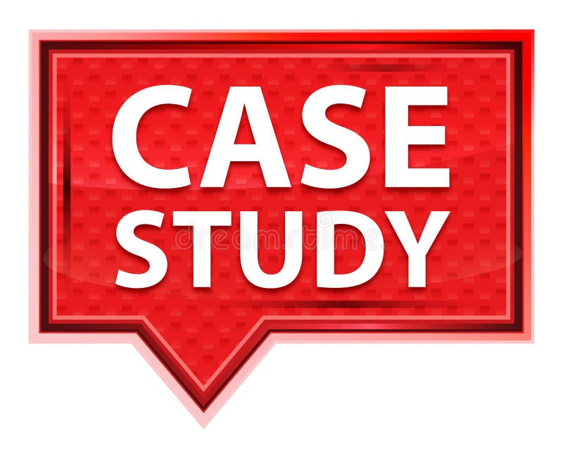 Case Study Misty Rose Pink Banner Button Stock Illustration ...