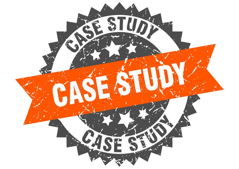 Case Study Round Grunge Stamp. Case Study Stock Vector - Illustration ...