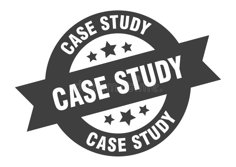 Case study sign stock vector. Illustration of vector - 160394570