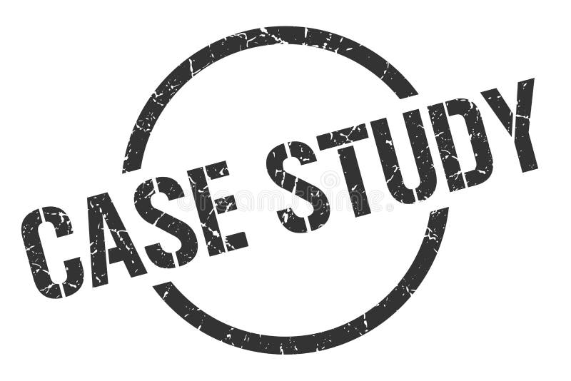 Case study stamp stock vector. Illustration of template - 136866262