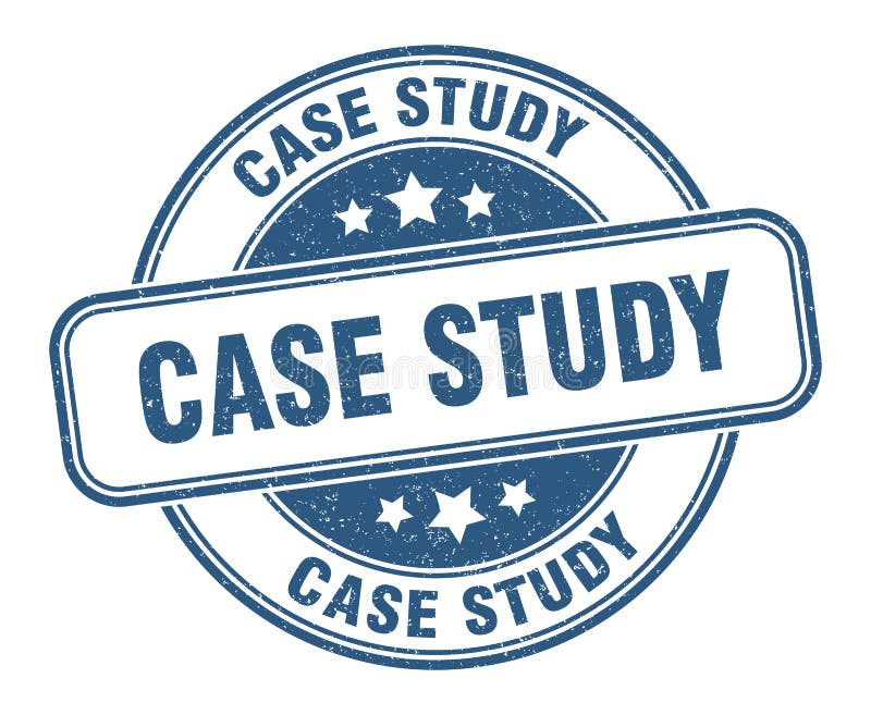 Case Study Stamp. Case Study Round Grunge Sign Stock Vector ...