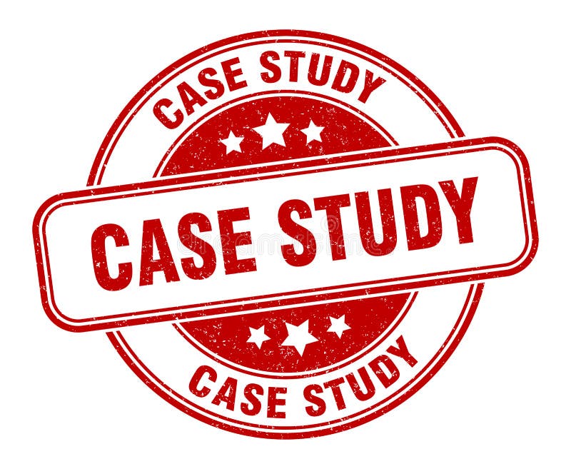 Case Study Stamp. Case Study Round Grunge Sign Stock Vector ...