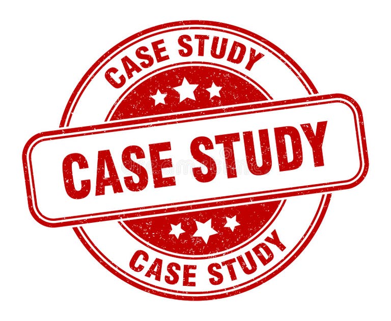 Case Study Stamp. Case Study Round Grunge Sign Stock Vector ...