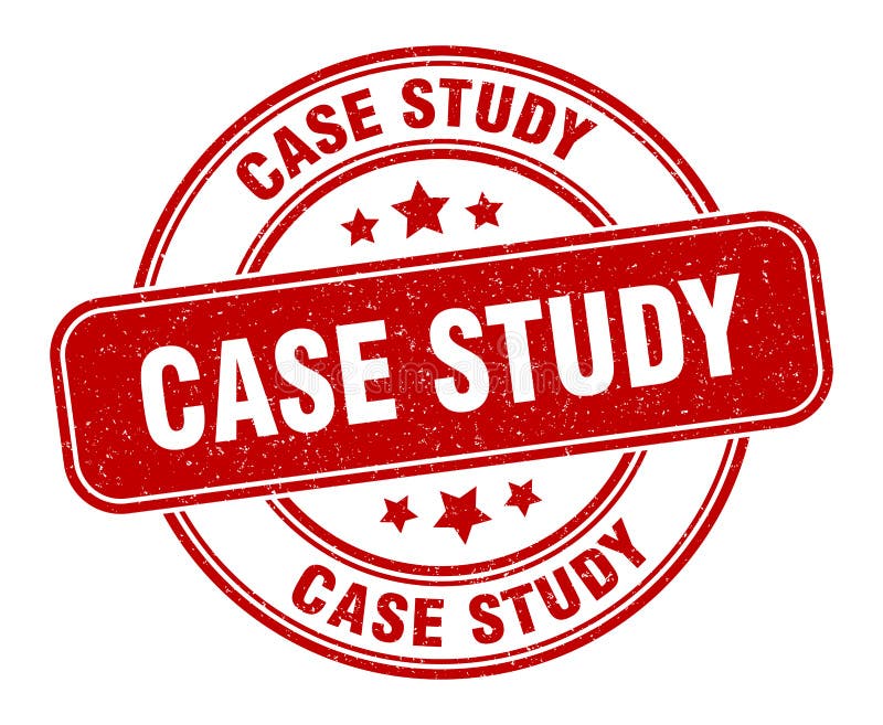Case Study Stamp. Case Study Round Grunge Sign Stock Vector ...