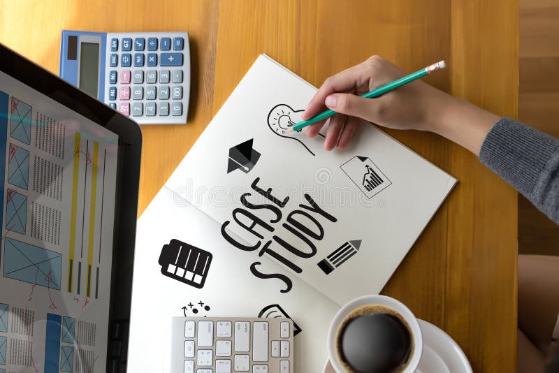 CASE STUDY Student Studying Hard and Students Learning Education Stock ...