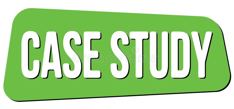 CASE STUDY Text on Red Grungy Stamp Sign Stock Illustration ...