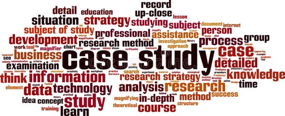 Case study word cloud stock vector. Illustration of cloud - 271091345