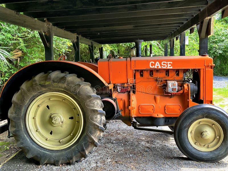 Case tractor editorial photo. Image of tire, ground - 330461356