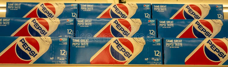 Pepsi Cases on Display. Pepsi and PepsiCo are among the Largest ...