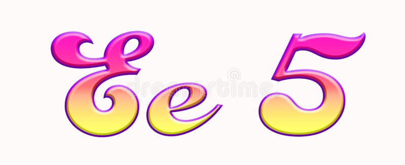 Casey Font Fonts Gradient Sans Serif Alphabet Letters Calligraphy ...