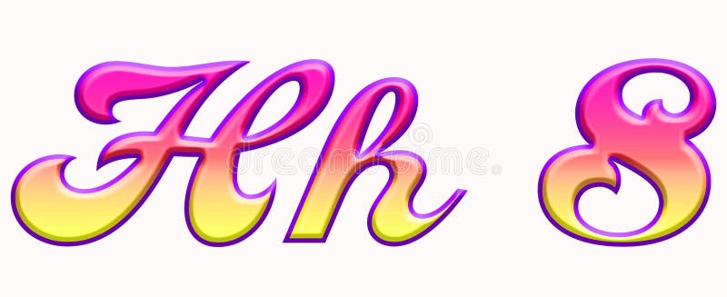 Casey Font Fonts Gradient Sans Serif Alphabet Letters Calligraphy ...