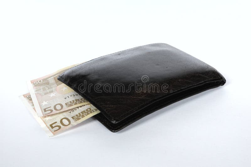 Cash or card stock image. Image of exchange, leather, card - 76001