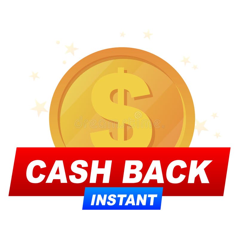 Cash Back Service, Financial Payments. Stock Vector - Illustration of ...